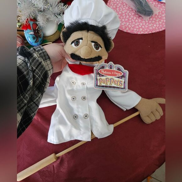 Melissa & Doug | Toys | Melissa Doug Chef Man Al Dente Soft Plush ...